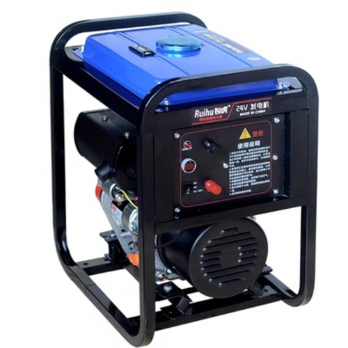 5KW 24V DC Generator Gasoline/Diesel Generator Parking Air Conditioner ...