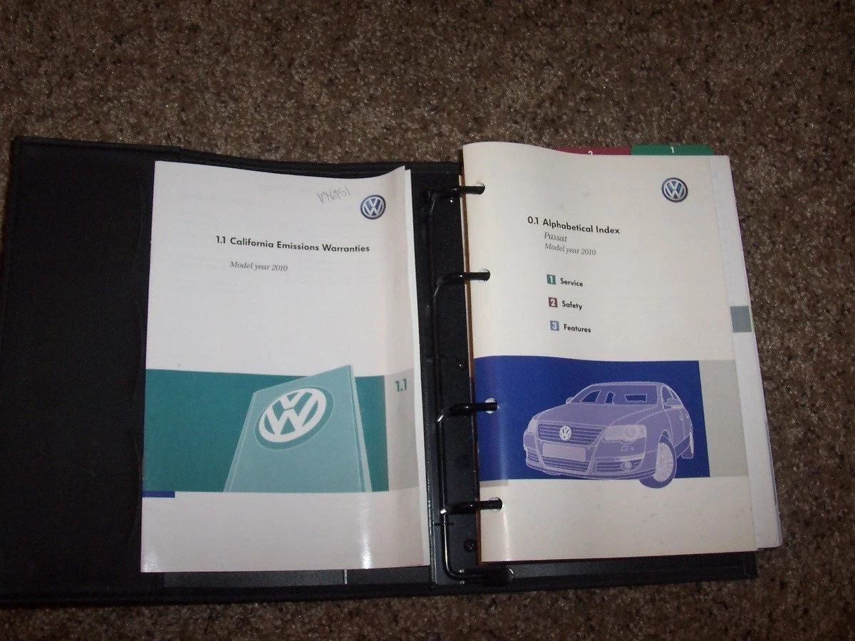 2016 Volkswagen Passat Owner's Manual Package Original, 53% OFF