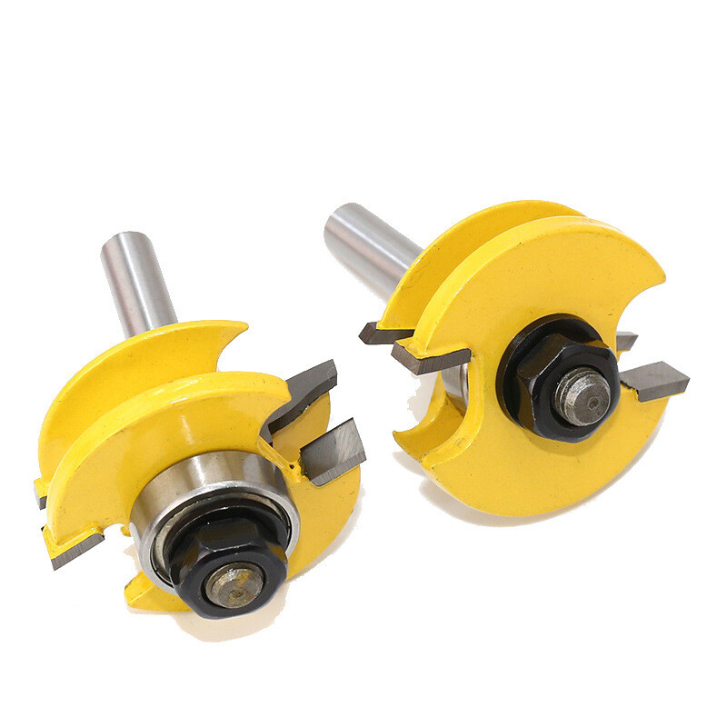 8mm Shank Tenon Joint Router Bits Tongue & Groove Woodworking Cutter | eBay