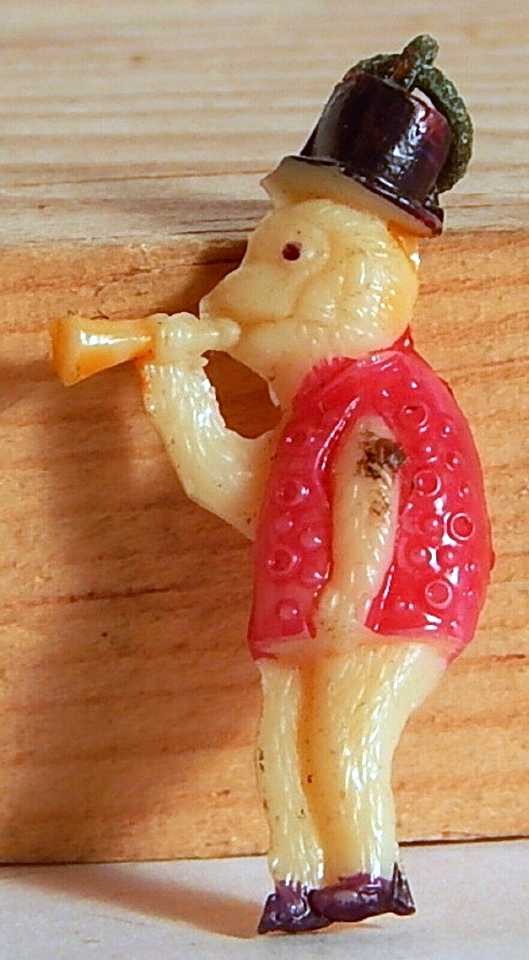 VTG CELLULOID DRESSED MONKEY TOOTING HORN CHARM JAPAN | eBay