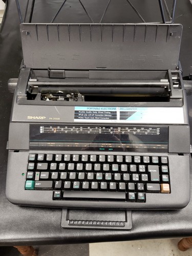 VINTAGE SHARP PA-3100II PORTABLE ELECTRONIC INTELLIWRITER TYPEWRITER | eBay