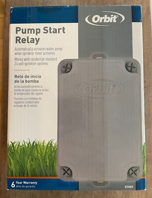 Pump Start Relay 24 volt 57009 NEW Orbit Sprinkler System 1 or 2 ...