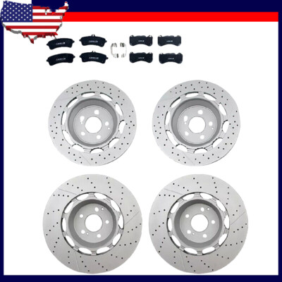 2224232012 2224212612 For Benz S63 AMG 2014-21 Front&Rear Brake Pads ...