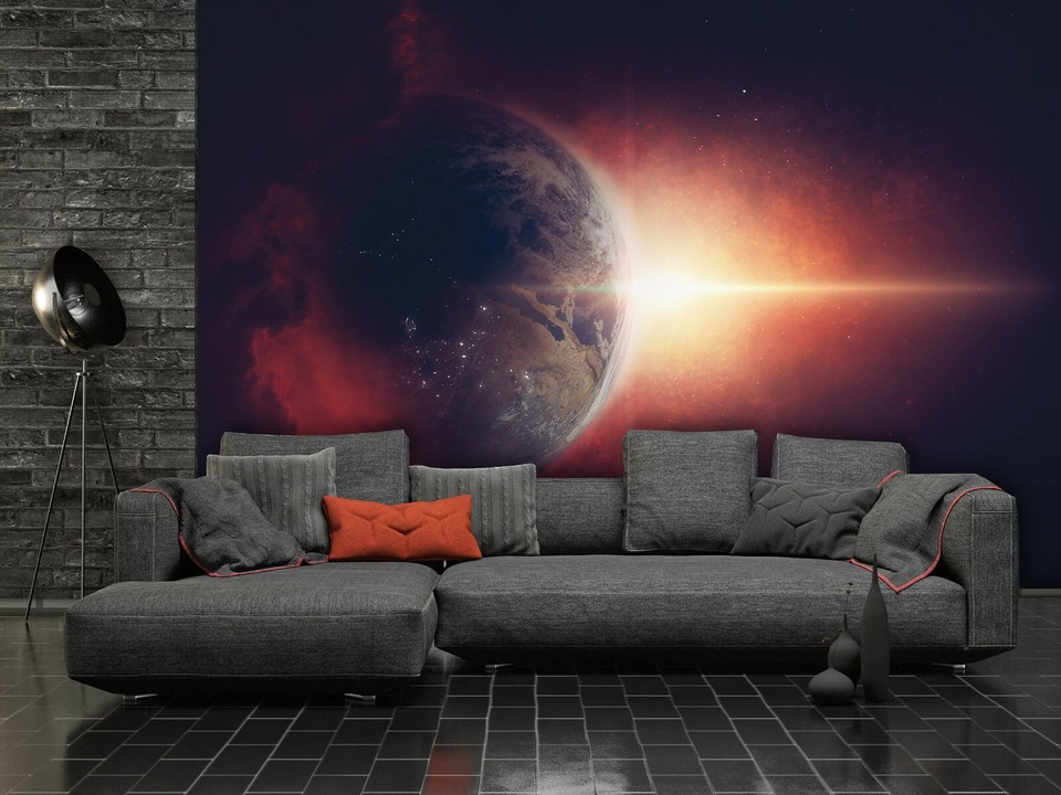 Galaxy MURAL Wallpaper Universe SPACE Dark Poster XL Non-Woven ️Fast ...