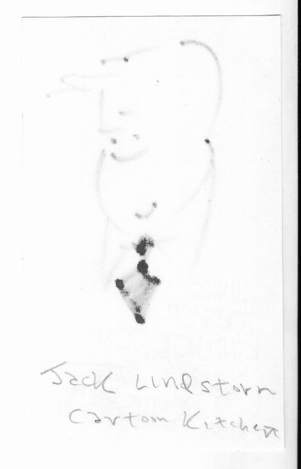 Jack Lindstrom SIGNED & SKETCH Jonathon Stone - Executive Suite ...