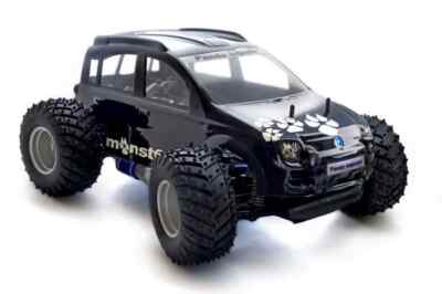 FT010 -carrozzeria RC Body Scale 1/10 Monsters 'Panda' + Decals ...