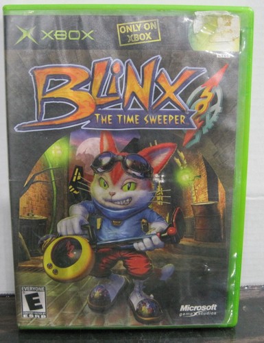 Blinx The Time Sweeper Xbox - Complete CIB 805529108516| eBay