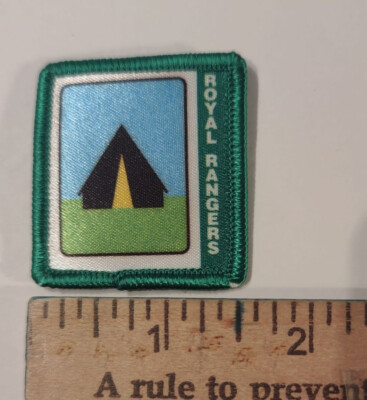 NEW Royal Rangers Ranger Outing activity badge patch RR logo VTG | eBay