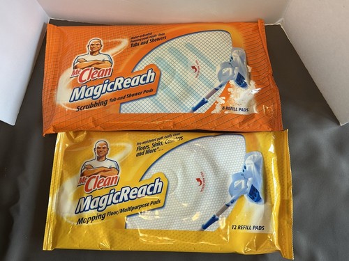 New MR CLEAN MAGIC REACH Mopping for Floor & Scrubbing for Tub Shower ...