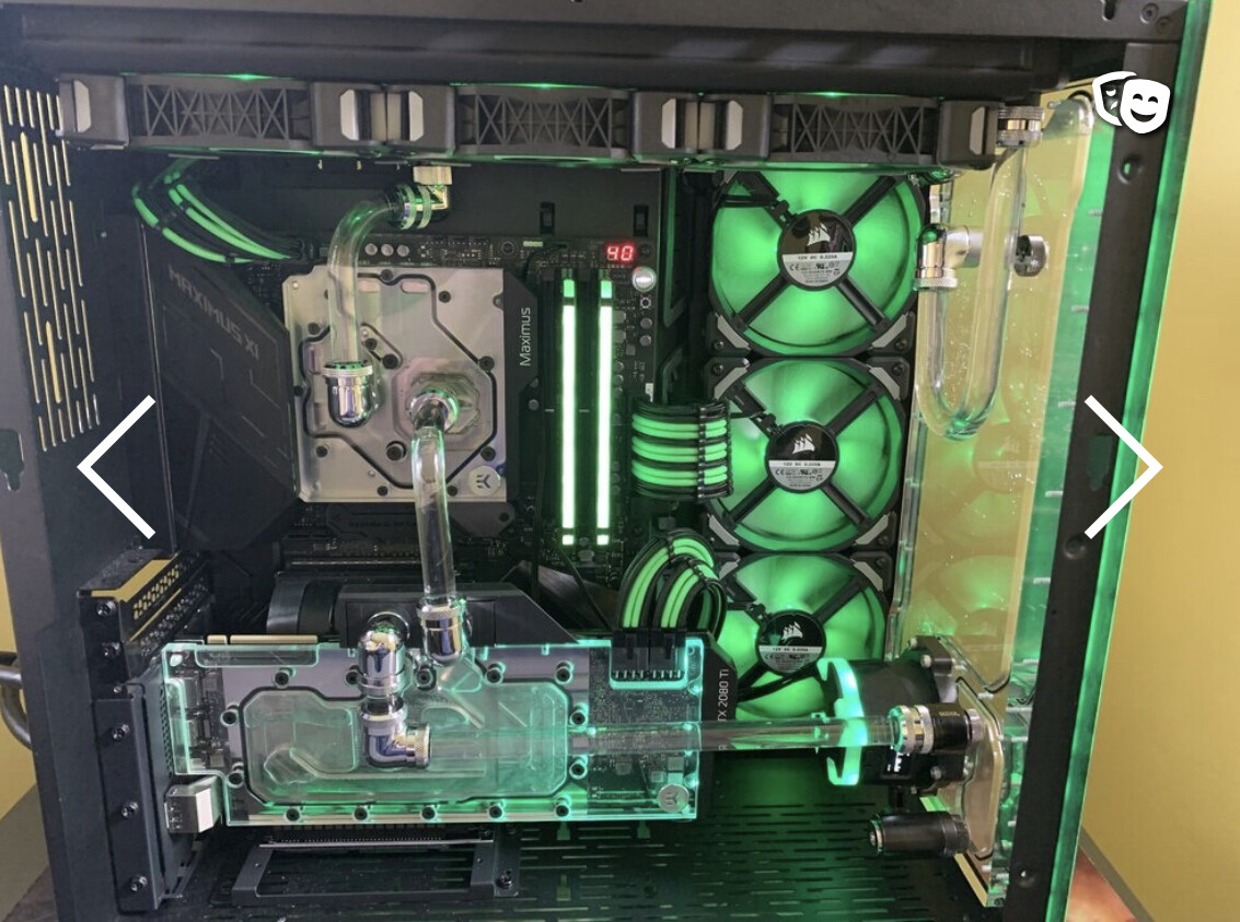 Dynamic UNO - Front Panel Acrylic Water Cooling Reservoir for D5 pump ...