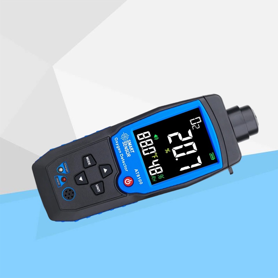 Smart Oxygen Detector Handheld Oxygen O2 Concentration Analyzer Tester ...
