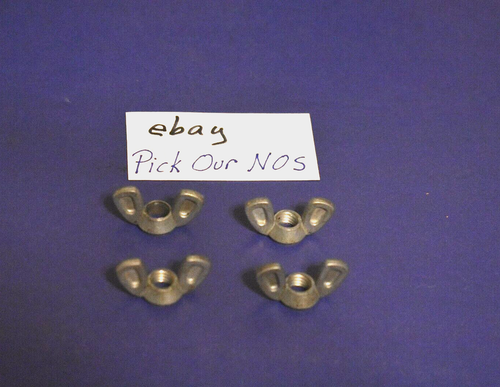 4 Vintage 5/16-18" Dimpled Zinc Die Cast / Pot Metal Wing Nuts | eBay