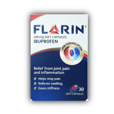 Flarin Ibuprofen 200mg Soft Capsules - 30 - Ibuprofen Capsule | eBay UK
