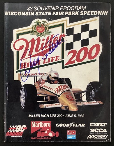 Danny Sullivan Signed IndyCar Racing Magazine Feb 1993 CART 500 F1 ...