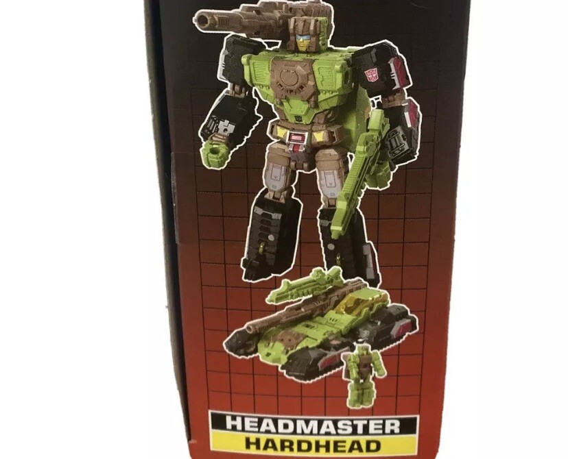 Transformers Headmaster HardHead Walmart Exclusive Retro Reissue 2020 ...