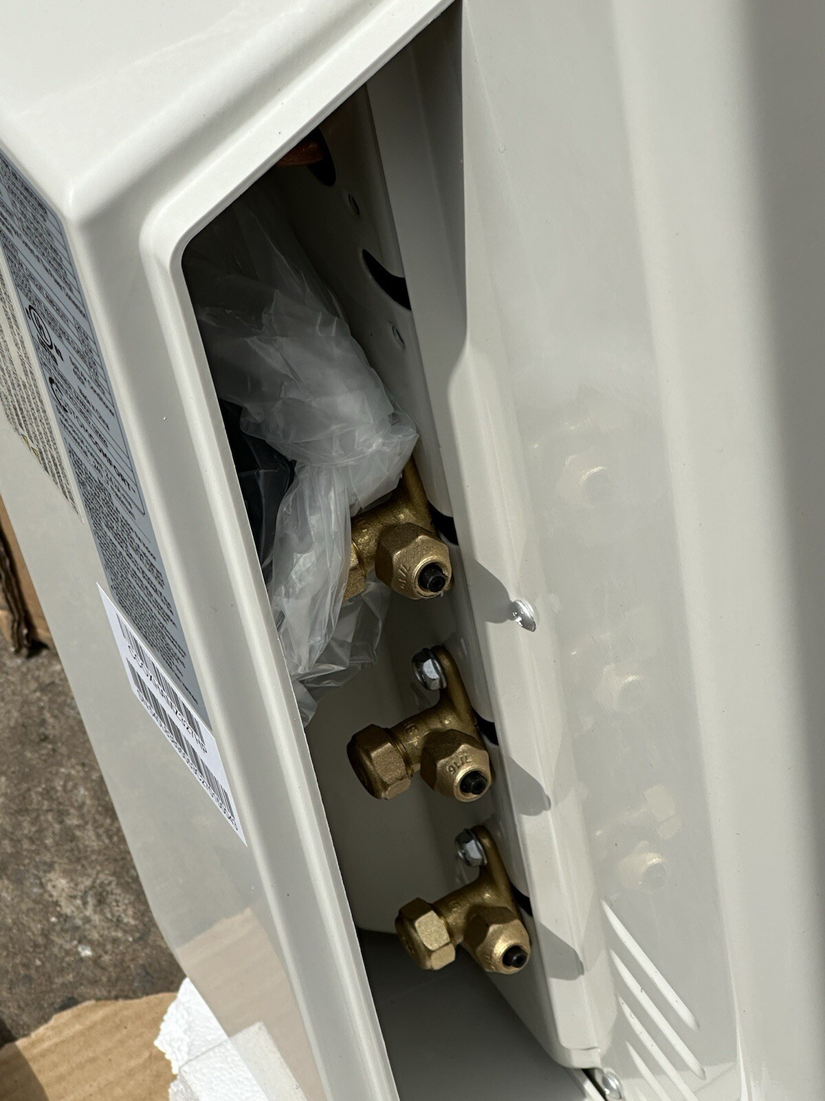 NEW Custom Comfort 27K BTU 3 Zone Xtreme Heat / Air Conditioner Mini ...