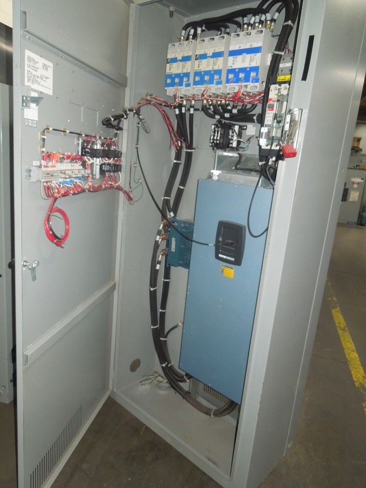 Eaton SVX9000 200hp 240A 480V VFD #SVX20014AAK1L2PFRA Adjustable ...