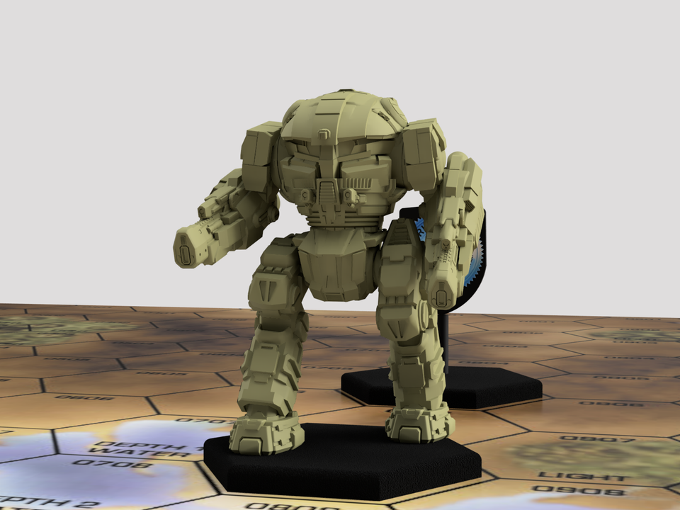 Flashman FLS-7K | Brian Banzai Exclusive BattleMech | Battletech ...