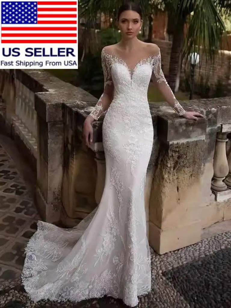 Wedding dress fast shipping 60 photos - Vianawedding.com