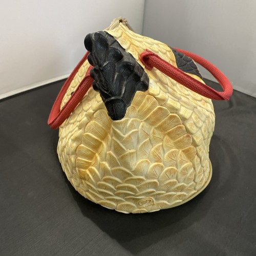 Chicken Purse Women's Top Handle Handbag Rubber NY CTLT Hen Rooster | eBay