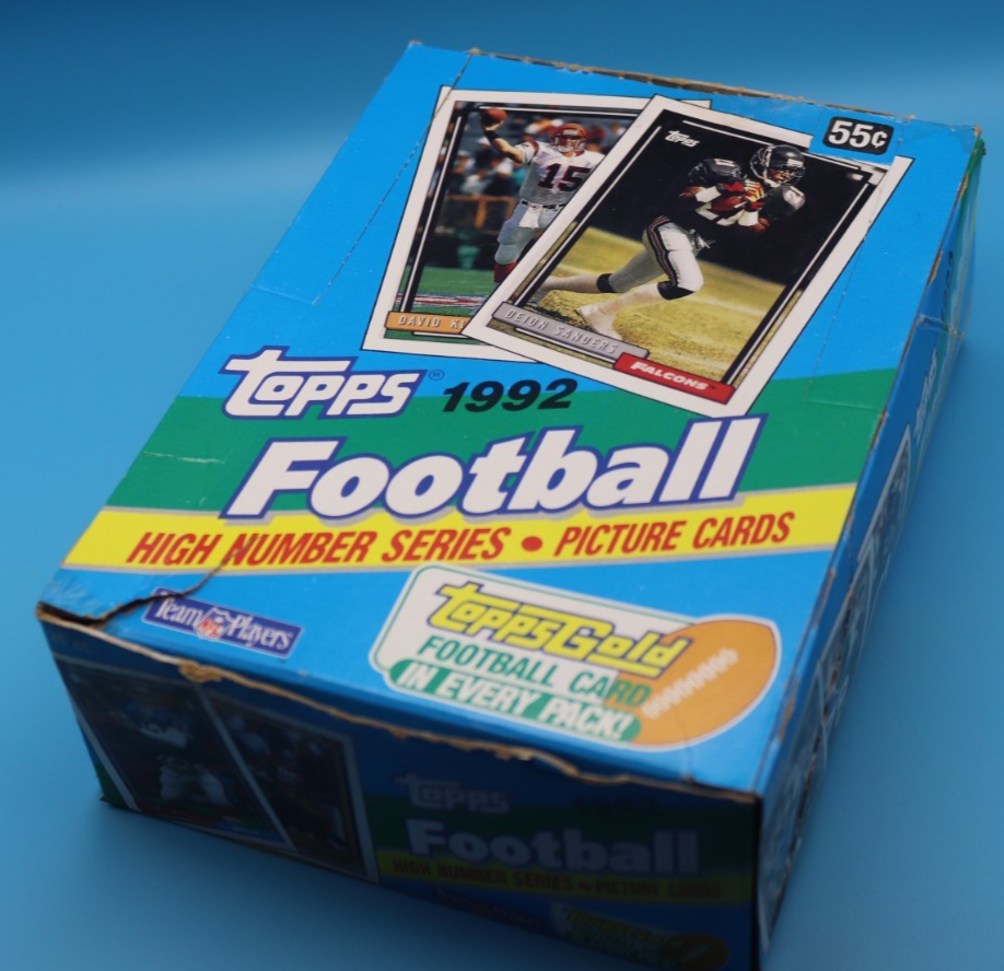 1992 Topps Football high series Box with 31 packs | eBay