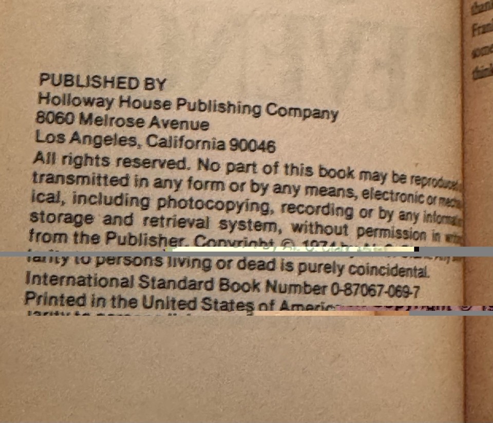 Donald Goines 3 Book Lot - Black Gangster, Cry Revenge, Eldorado Red ...