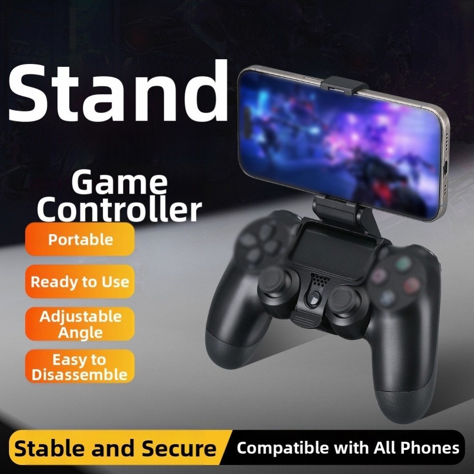 Foldable Phone Holder for Game Controller Easy Assembly and Flexible ...