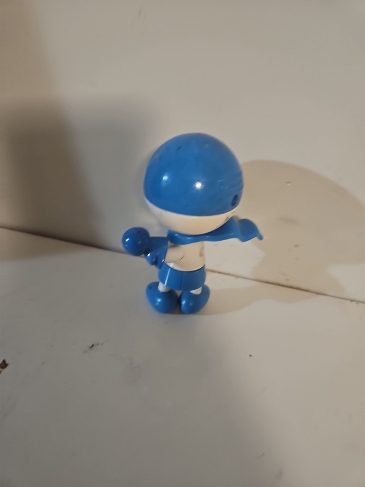 Nickelodeon Chalk Zone Snap Action Figure Viacom Blue White 2003 3.5-3. ...