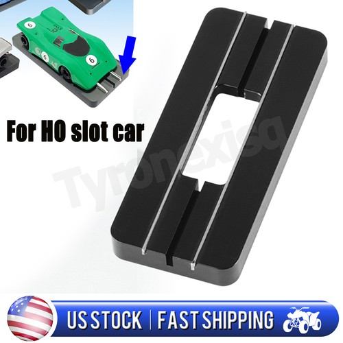 For HO Slot Car Tool Black Aluminum Chassis Setup Block For Viper ...