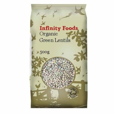 Infinity Organic Green Lentils 500g | eBay UK