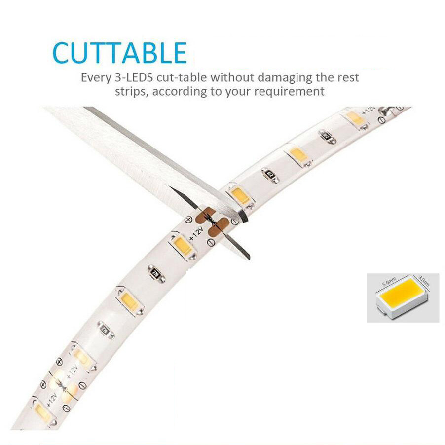 5M/16.4Ft 300 LED Strip Light 3528 5050 5630 SMD RGB Ribbon Tape ...