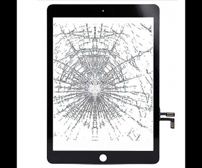 iPad 5 cracked front glass repair mail in repair | eBay