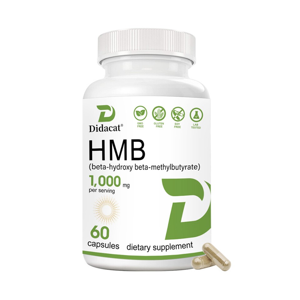 HMB (Beta-Hydroxy Beta-Methylbutyric) 1000mg 30 To 120 Capsules, Muscle ...