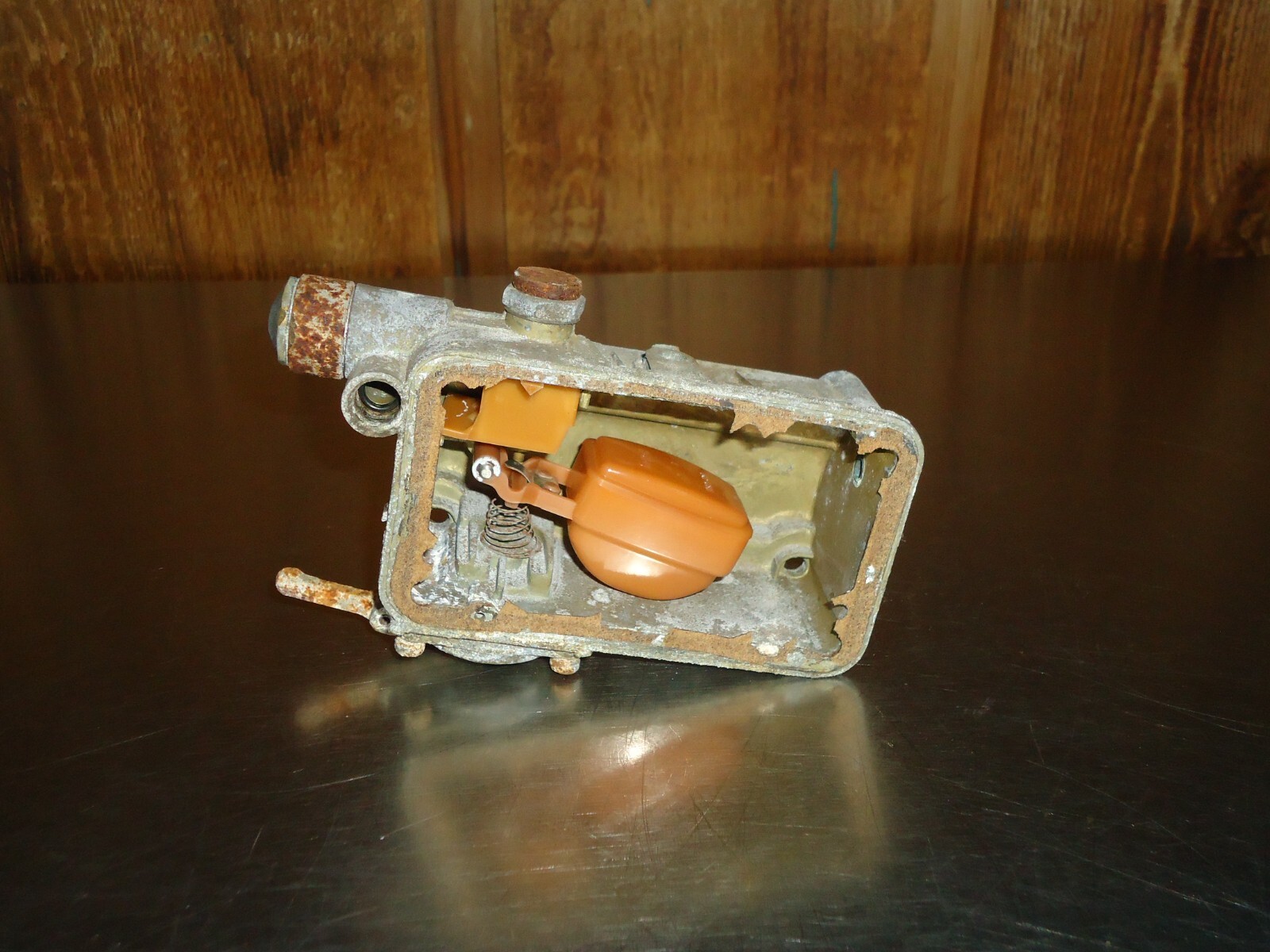 Holley 4-Barrel Carb Carburetor Primary Side Hung Fuel Float Bowl shp1 ...