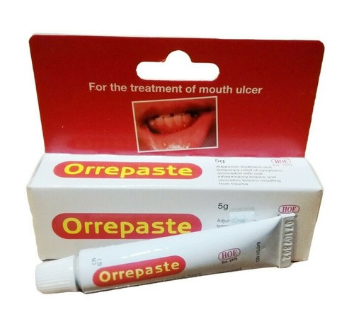 Industry No. 1 HOE Orrepaste Mouth Ulcer Gel Fast Acting Pain Relief ...
