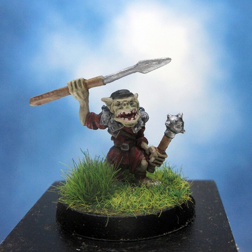 Painted Chainmail Miniature Goblin Warrior I | eBay