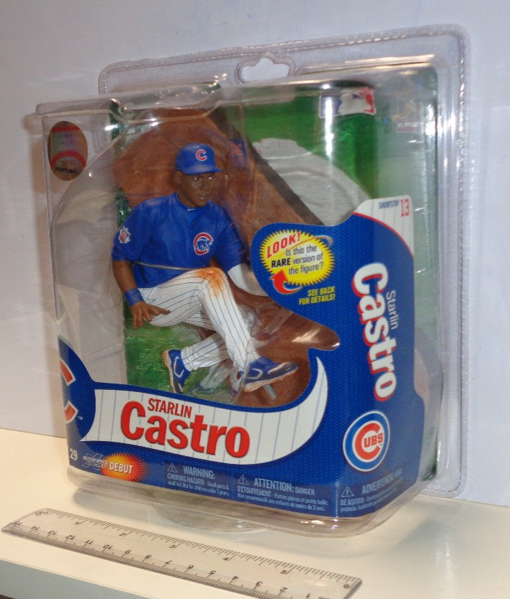 STARLIN CASTRO McFarlane Sports Picks MIB Chicago Cubs 2012 blue ...