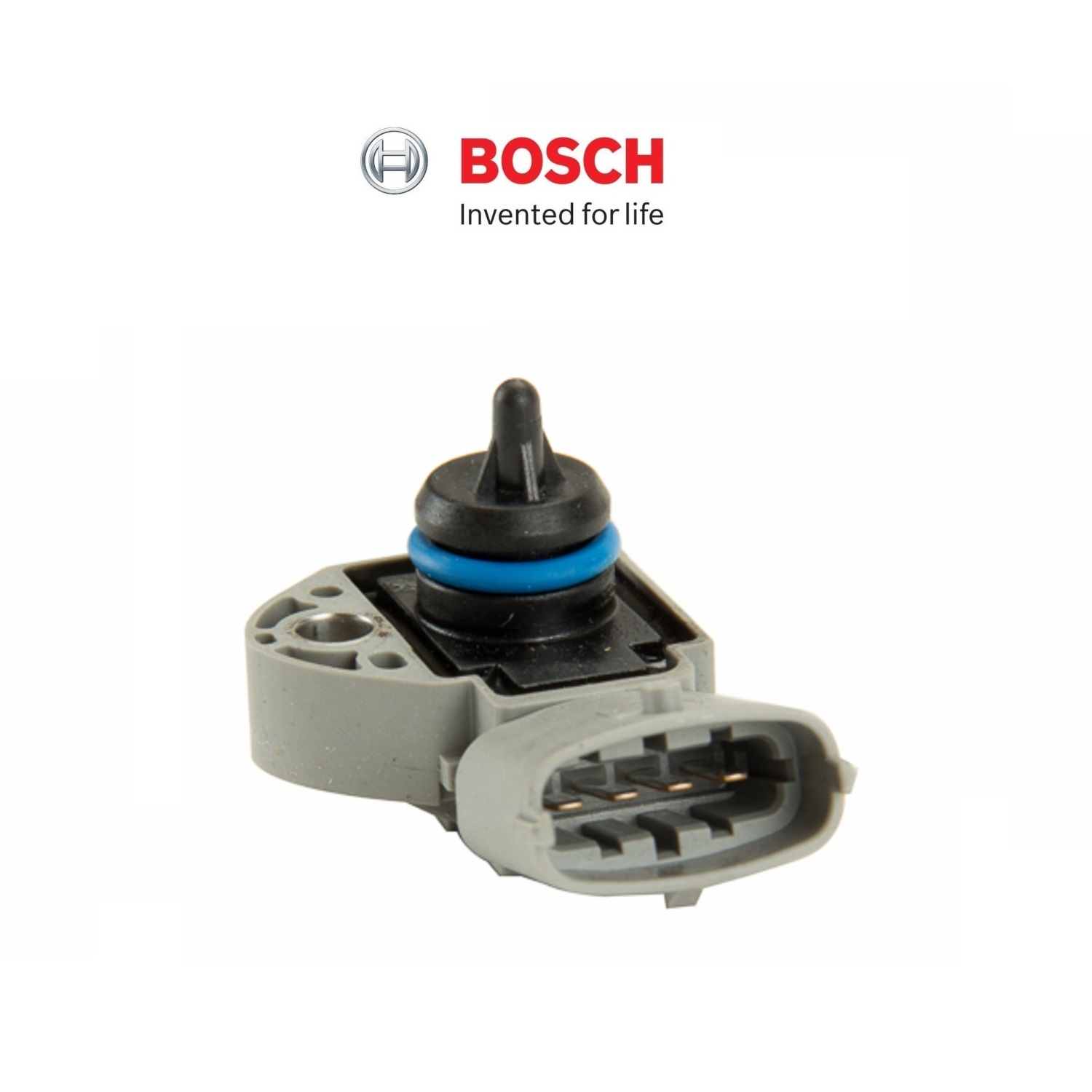 For Volvo S60 S80 V70 XC70 XC90 Fuel Pressure Sensor-on Fuel Rail BOSCH ...