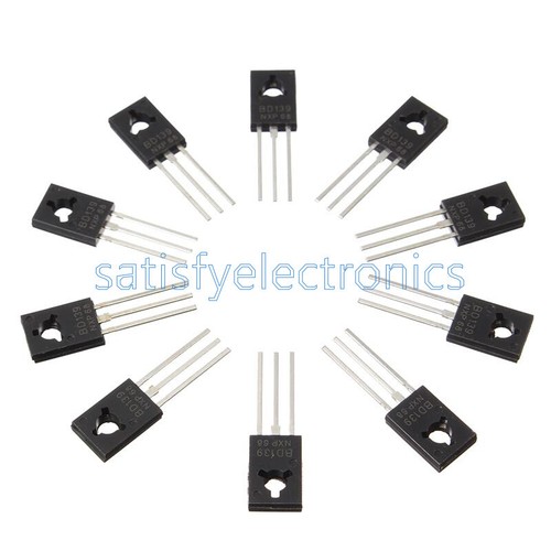 10Pcs BD139 TRANSISTOR NPN 1.5A 80V TO126 NEW | eBay