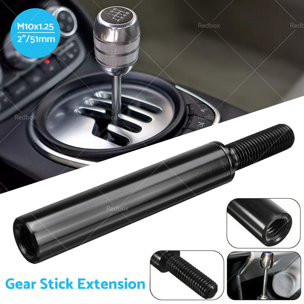 M10x1.25 Gear Stick Extension Shift Extender 2" 51mm Fits Nissan GQ GU ...