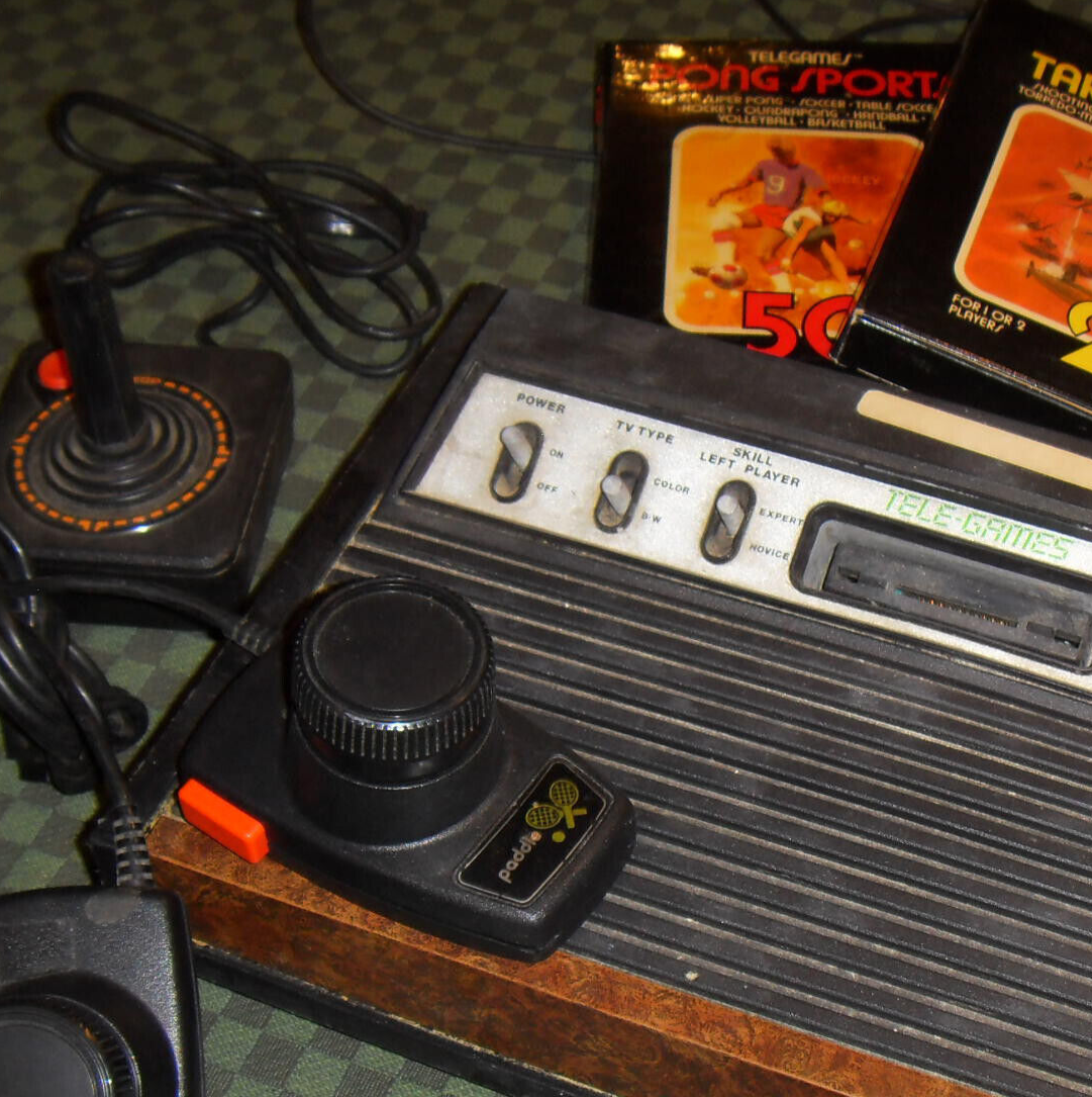 EO Console Sears HEAVY SIXER +3 jeux boite Atari 2600 VCS NTSC (option ...