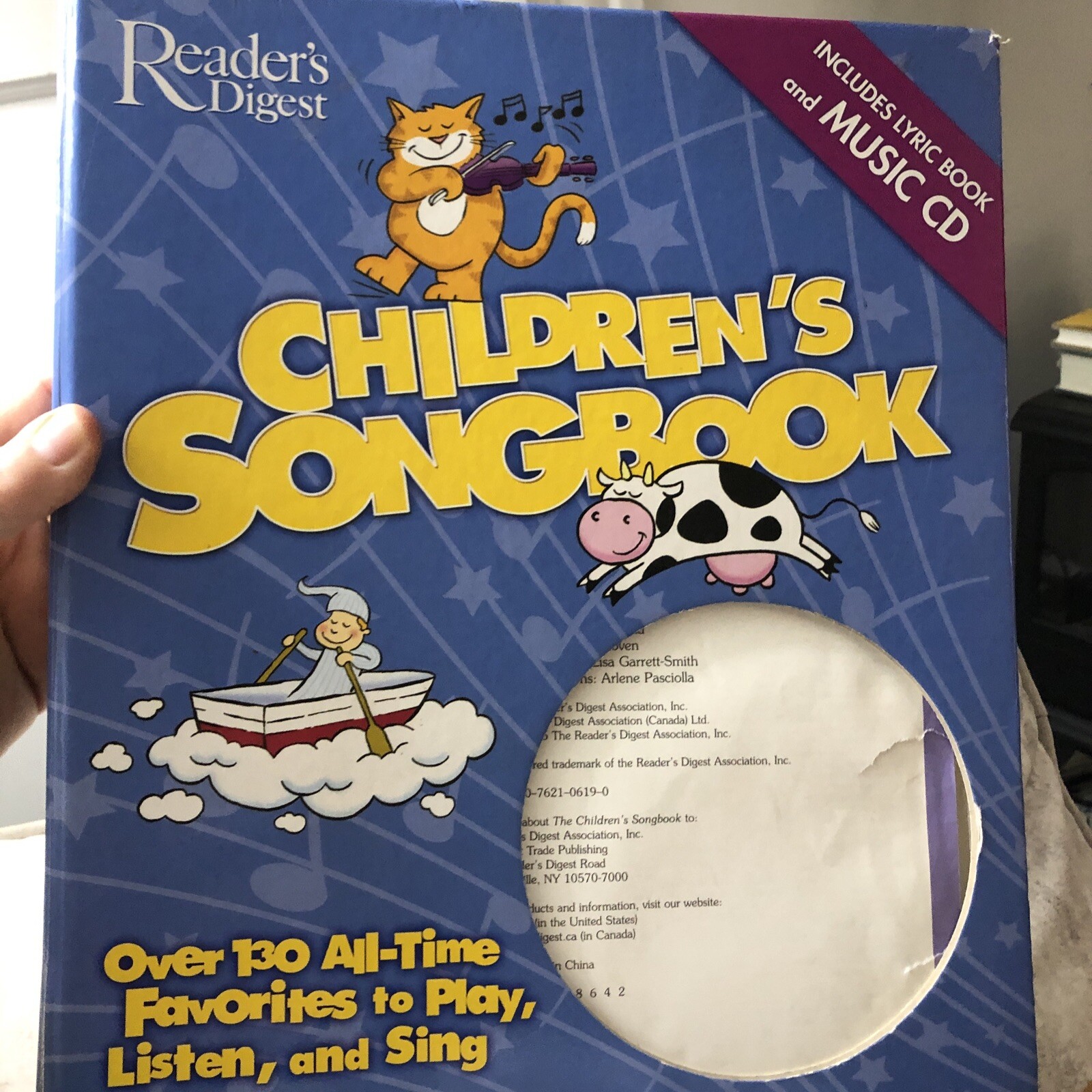 The Reader's Digest Children's Songbook Nursery Rhymes Missing CD | eBay