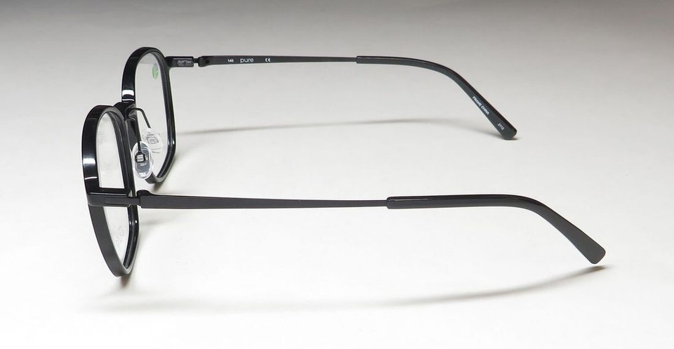 NEW MARCHON AIRLOCK PURE 3012 GLASSES PLASTIC DESIGNER 53-18-140 BLACK ...