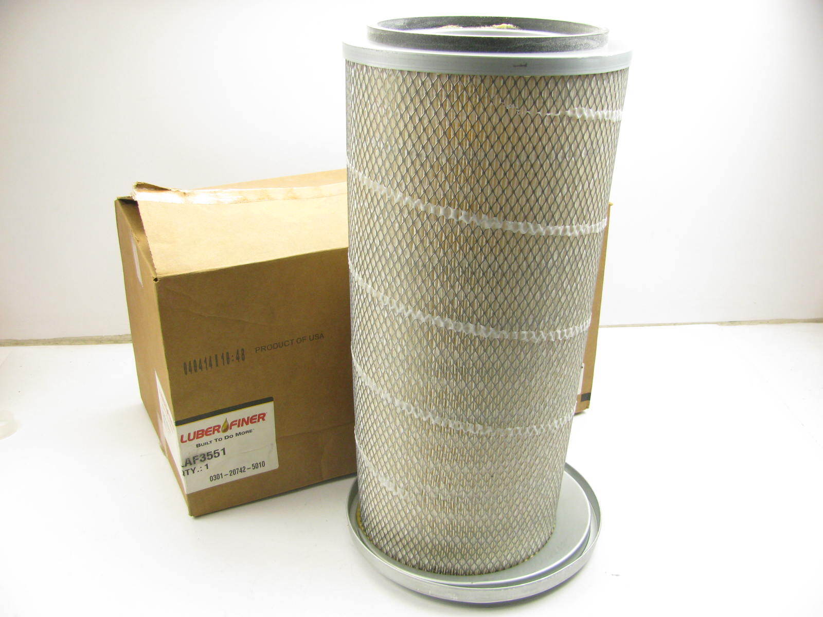 LUBERFINER LAF3551 - Air filter cross reference