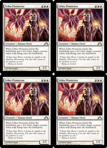 MTG - 4x URBIS PROTECTOR - Gatecrash (U) | eBay Australia