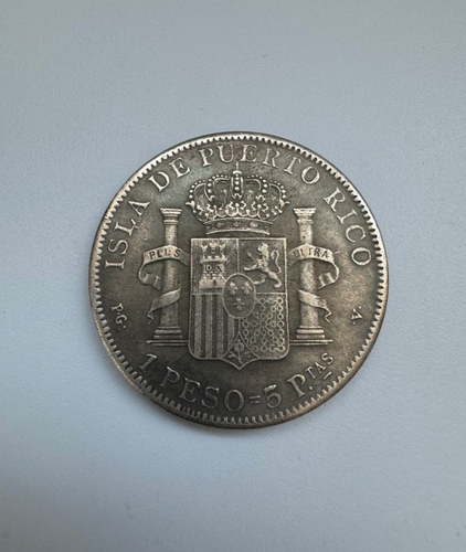 Coin Puerto Rico 1 Peso 1895 | eBay