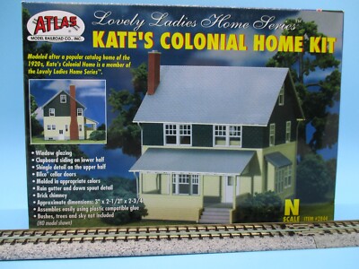 ATLAS N SCALE STRUCTURE KIT - KATE'S COLONIAL - NEW! | eBay