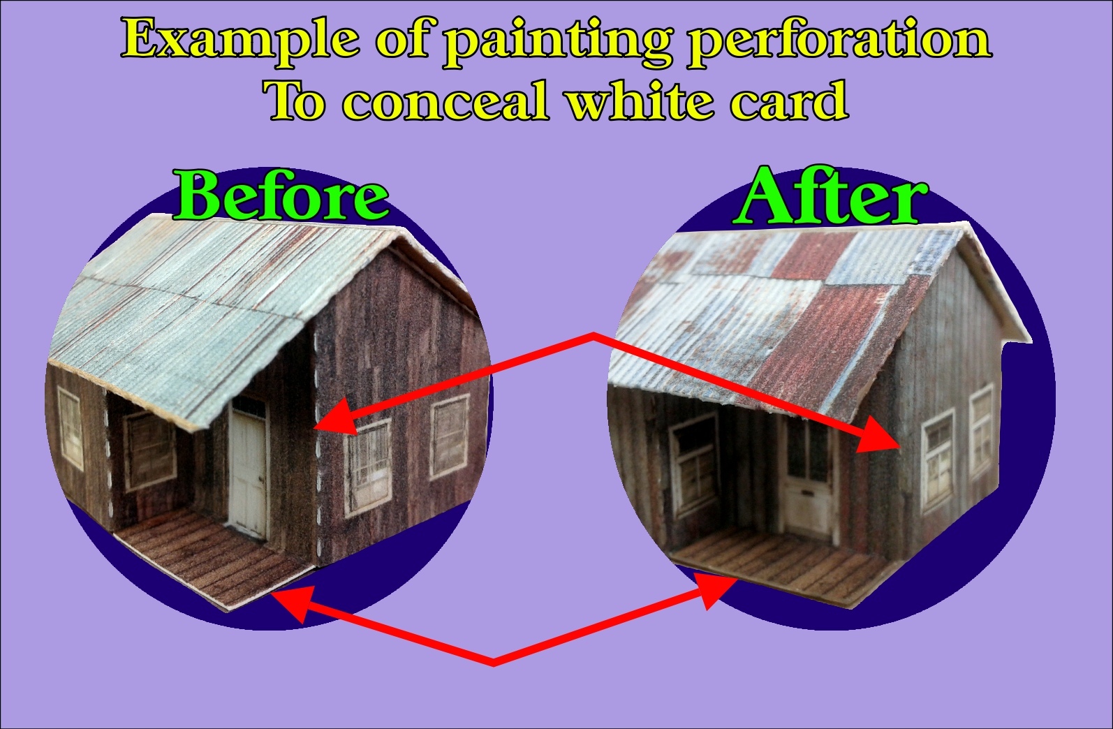 N Scale Buildings - 4 pcs Small Weathered Buildings / Shanty ...