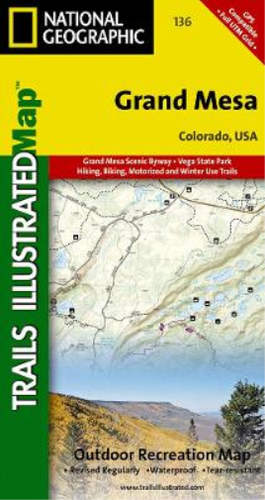 National Geographic Maps Grand Mesa (Map) | eBay