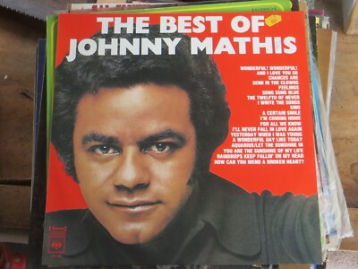 JOHNNY MATHIS THE BEST OF LP RECORD NEAR MINT | eBay